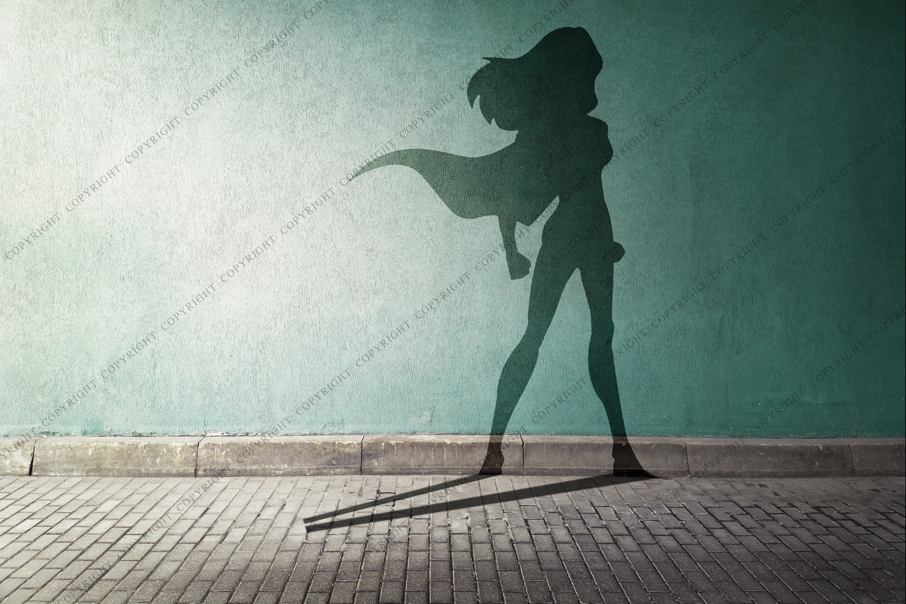 Superhero Shadow Background for Photographers / Instant - Etsy