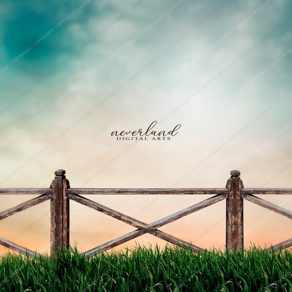 Fence Photoshop Overlay - Etsy