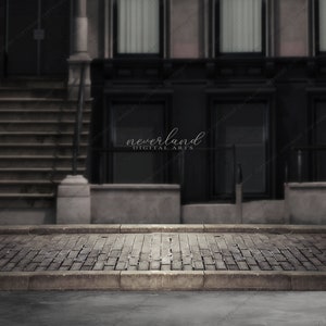 City Sidewalk Composite Background / Digital Photography Backdrop for ...