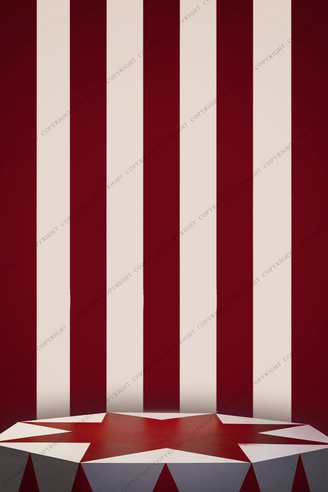 Circus Background Backdrop / Circus Stage / Digital | Etsy