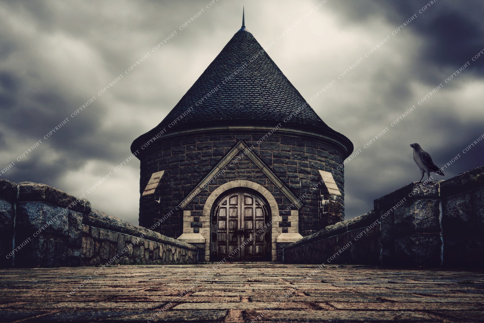 Castle Tower Digital Background /digital Background for Photographers ...
