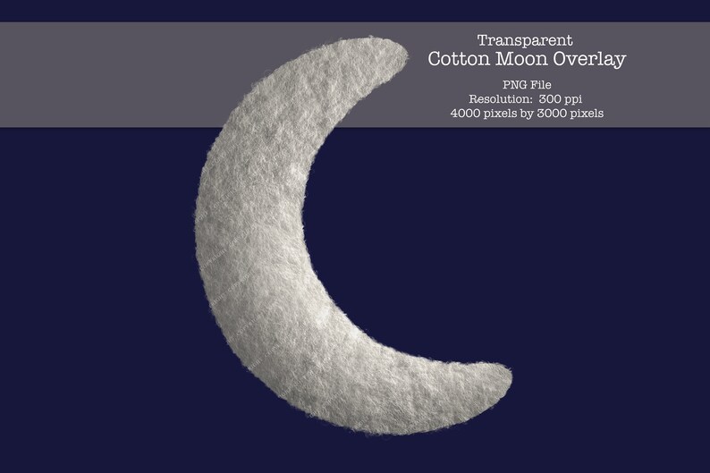 Cotton Moon Overlay / Crimson Car / Newborn Transparent - Etsy