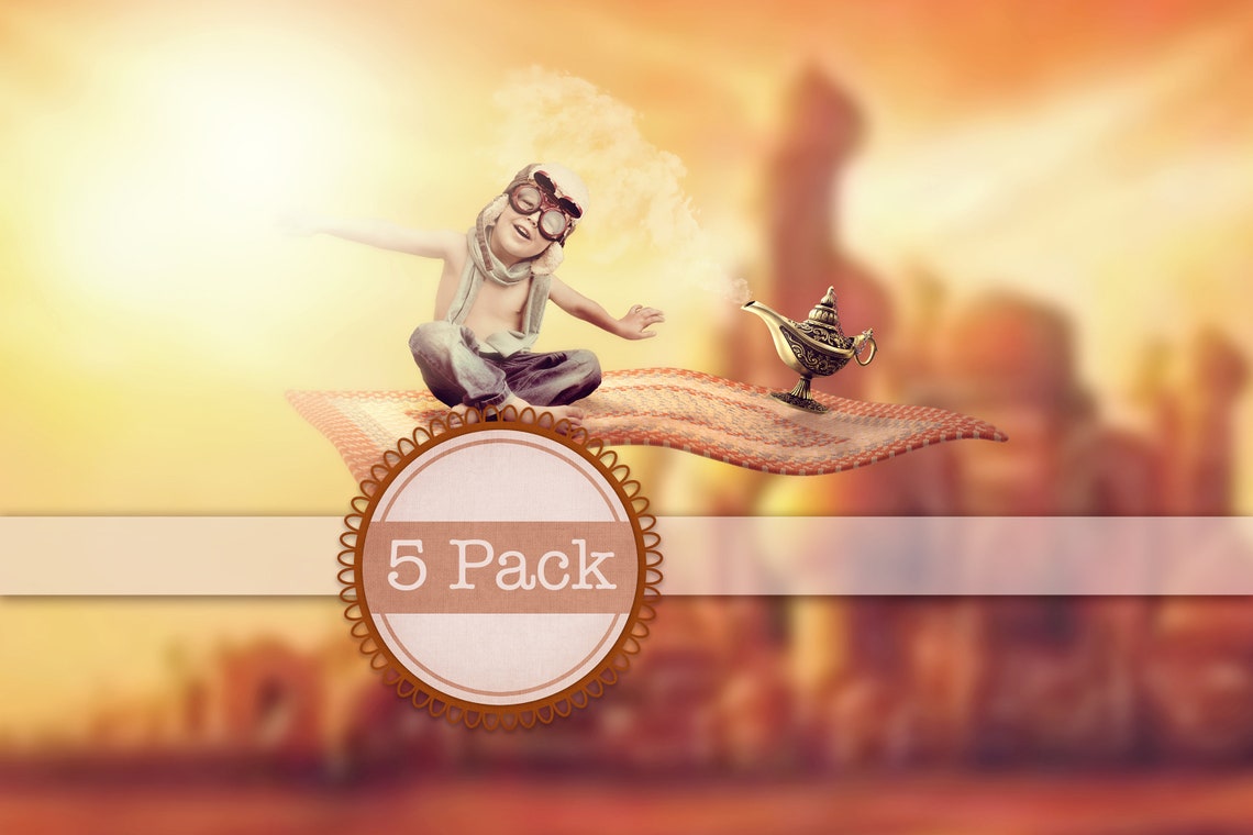 5-pack Magic Carpet Backdrop Background / for Photographers / Aladdin ...