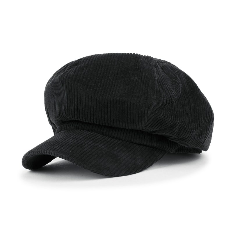 Ililily Washed Cotton Newsboy Cabbie Cap Corduroy Duck Bill - Etsy