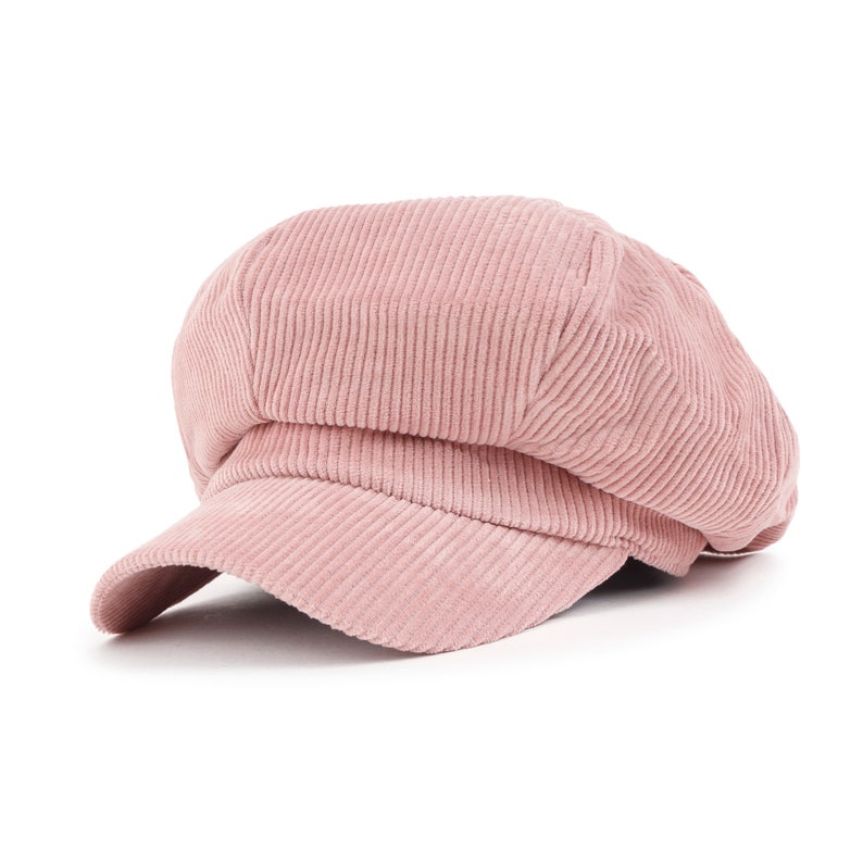 Ililily Washed Cotton Newsboy Cabbie Cap Corduroy Duck Bill - Etsy