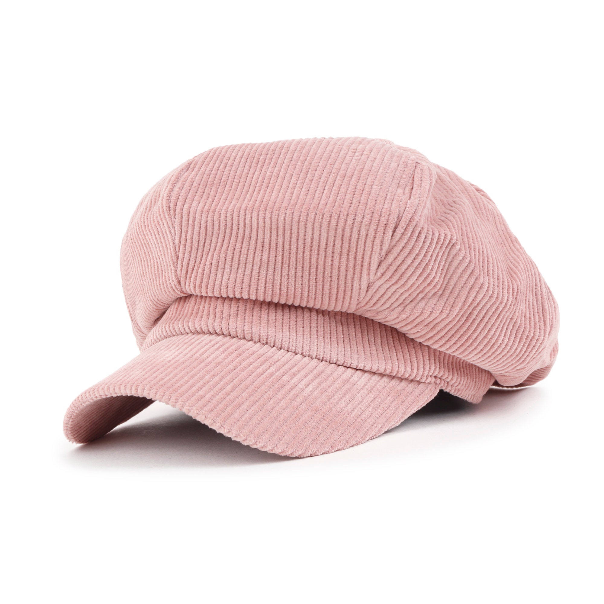 Ililily Washed Cotton Newsboy Cabbie Cap Corduroy Duck Bill - Etsy