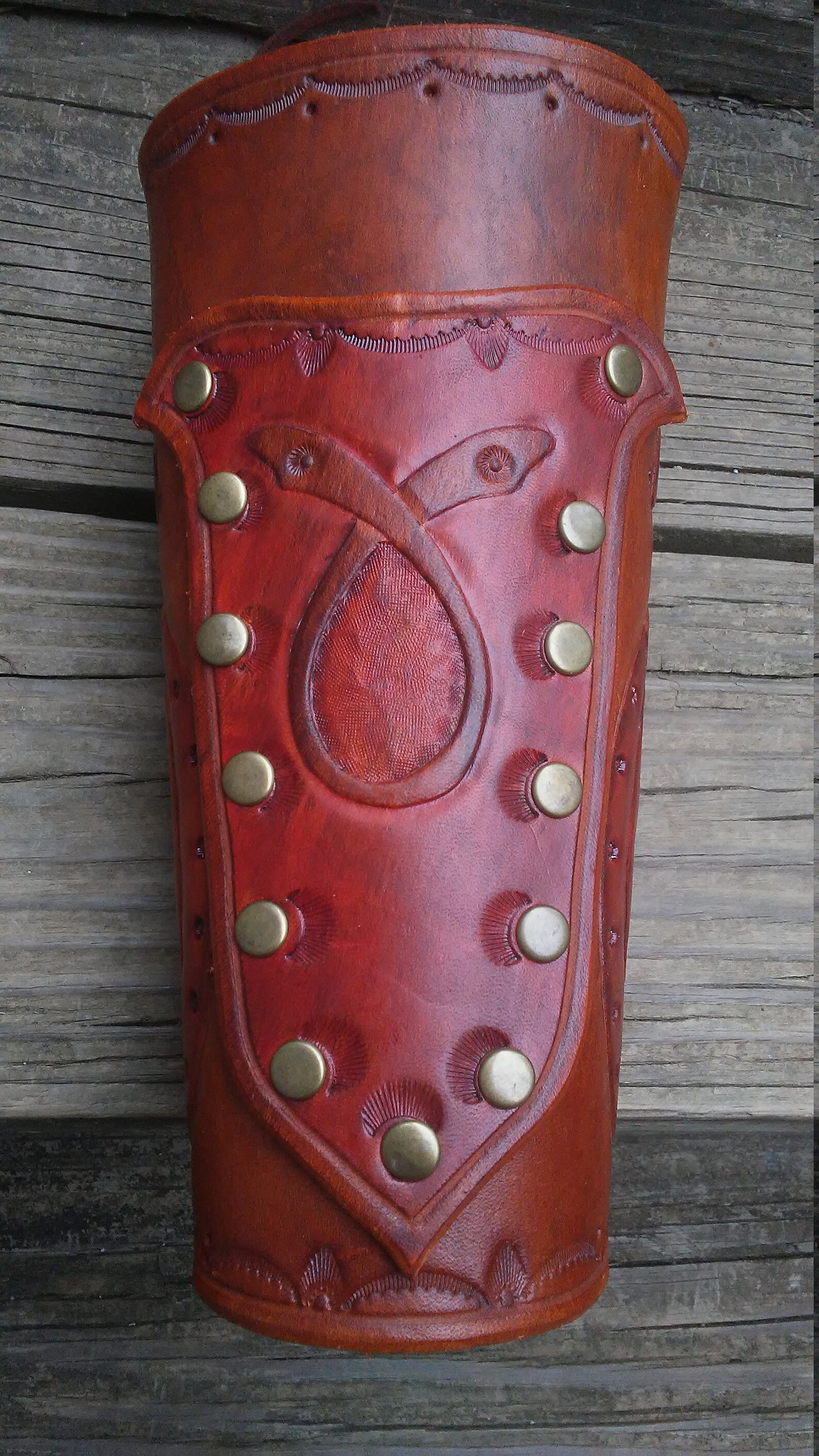 Leather Lace up Arm Bracers - Etsy