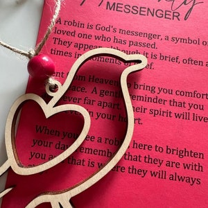Robin Ornament - Heavenly Messenger - God's Messenger - Etsy