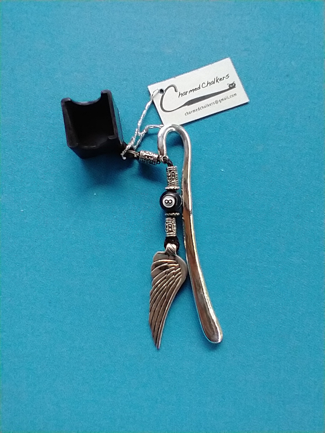 8 Ball Angel Wing - Etsy