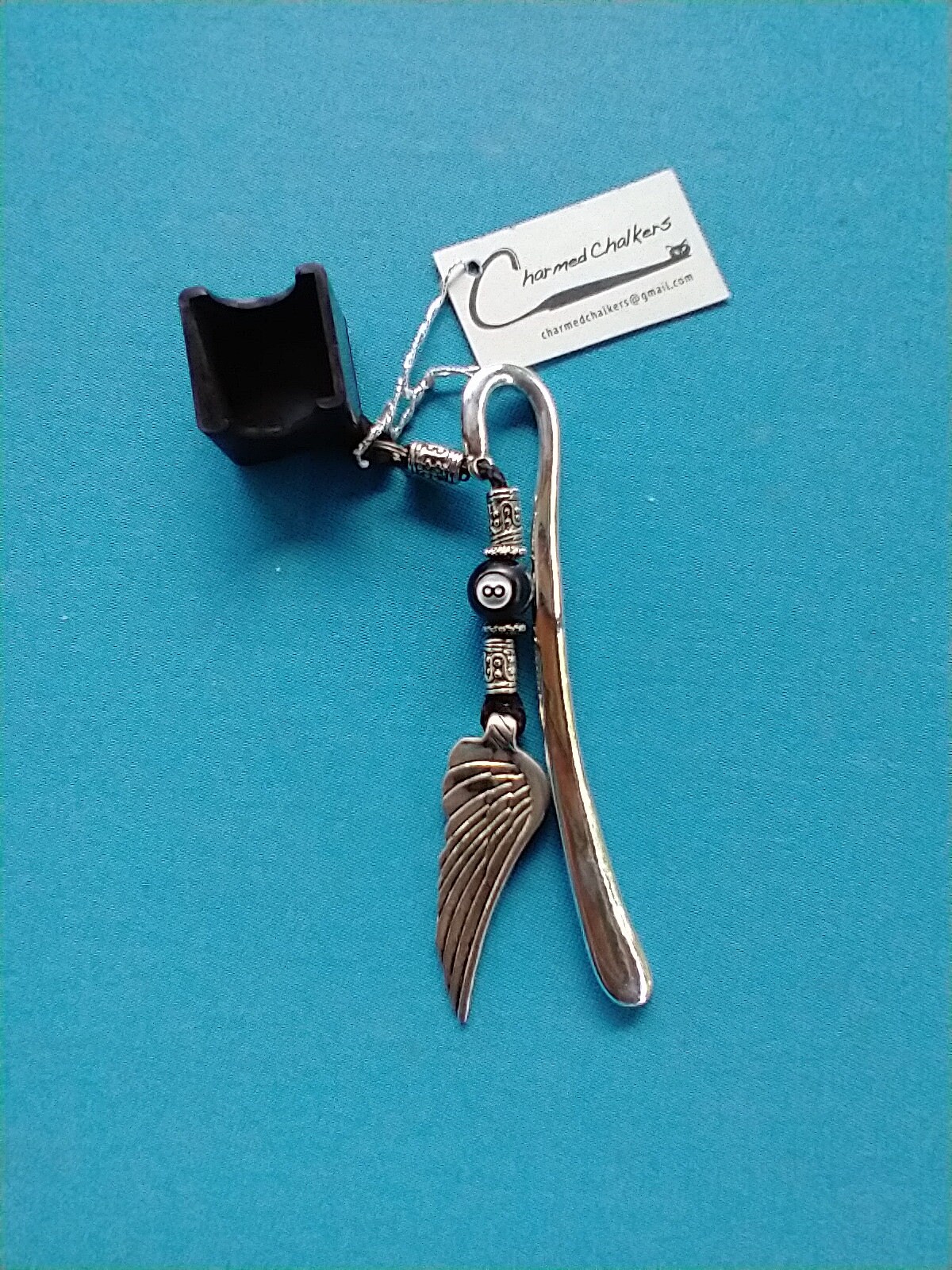 8 Ball Angel Wing - Etsy