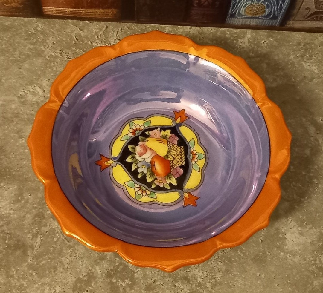 Vintage Noritake Lusterware Bowl Made in Japan Mid-century 14cm Across ...