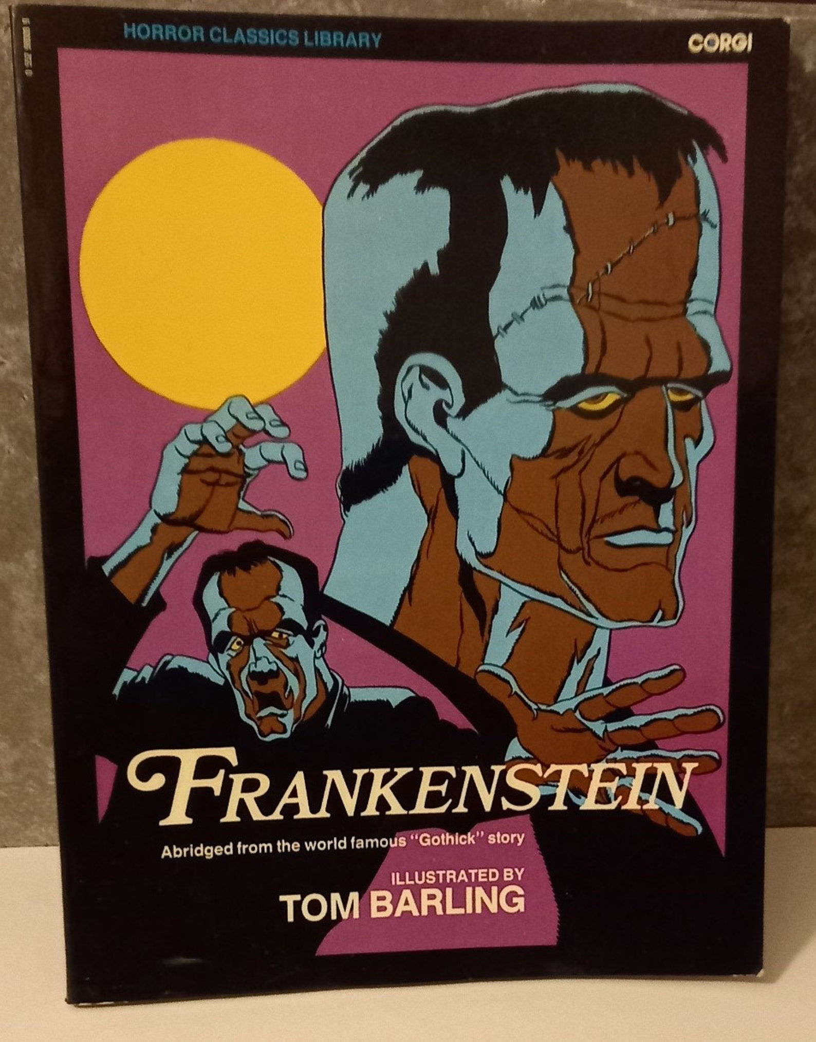 Frankenstein by Mary Shelley Abridged Version Illustrated by Tom ...