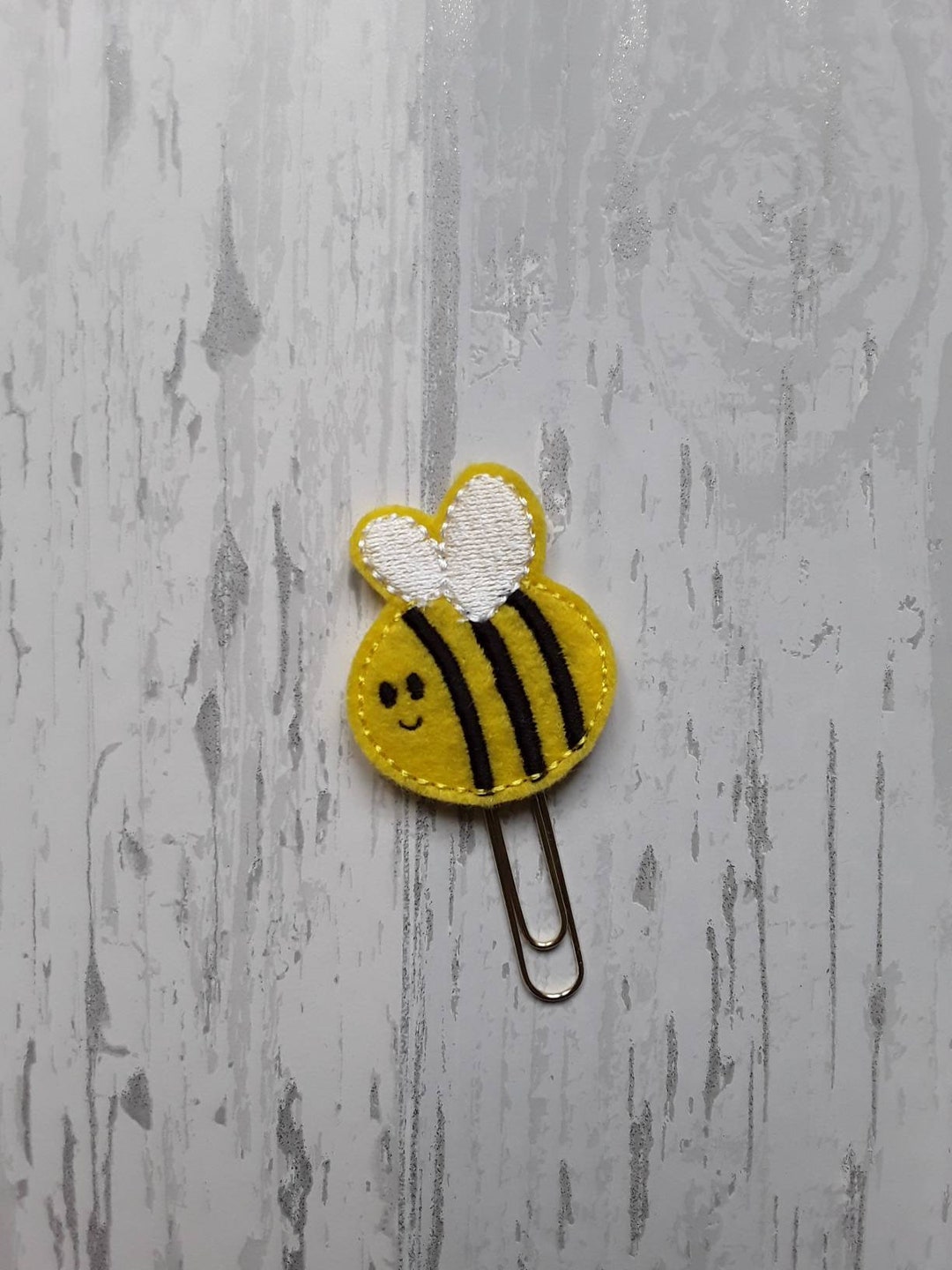 Chubby Bee Planner Feltie Clip. Paperclip. Felt Clip. Planner Gifts ...
