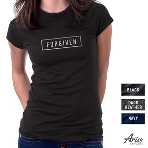 FORGIVEN T-shirt | Christian Shirt, Christian Gift, Baptism Gift ...