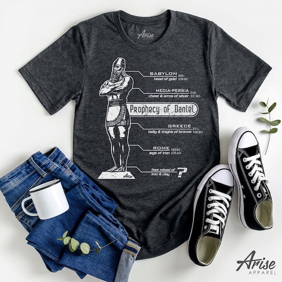 Bible Prophecy Timeline daniel Statue Christian Shirts | Etsy