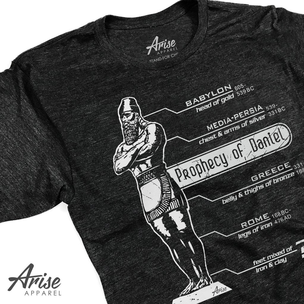 Bible Prophecy Timeline (daniel Statue) - Christian Shirts | Theologian ...