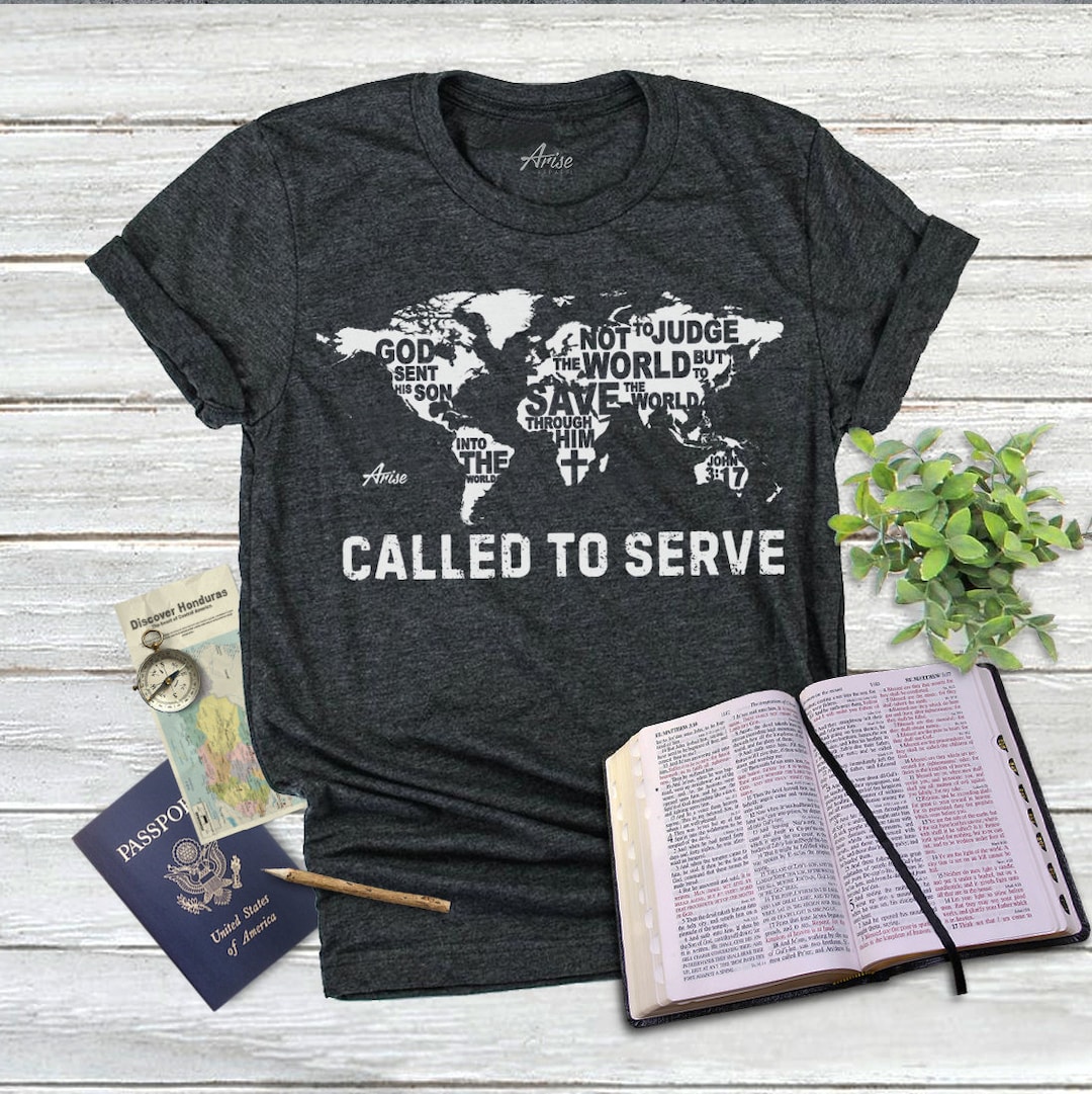 Christian T-shirts - Called to Serve | Christian Gift, Baptism Present ...
