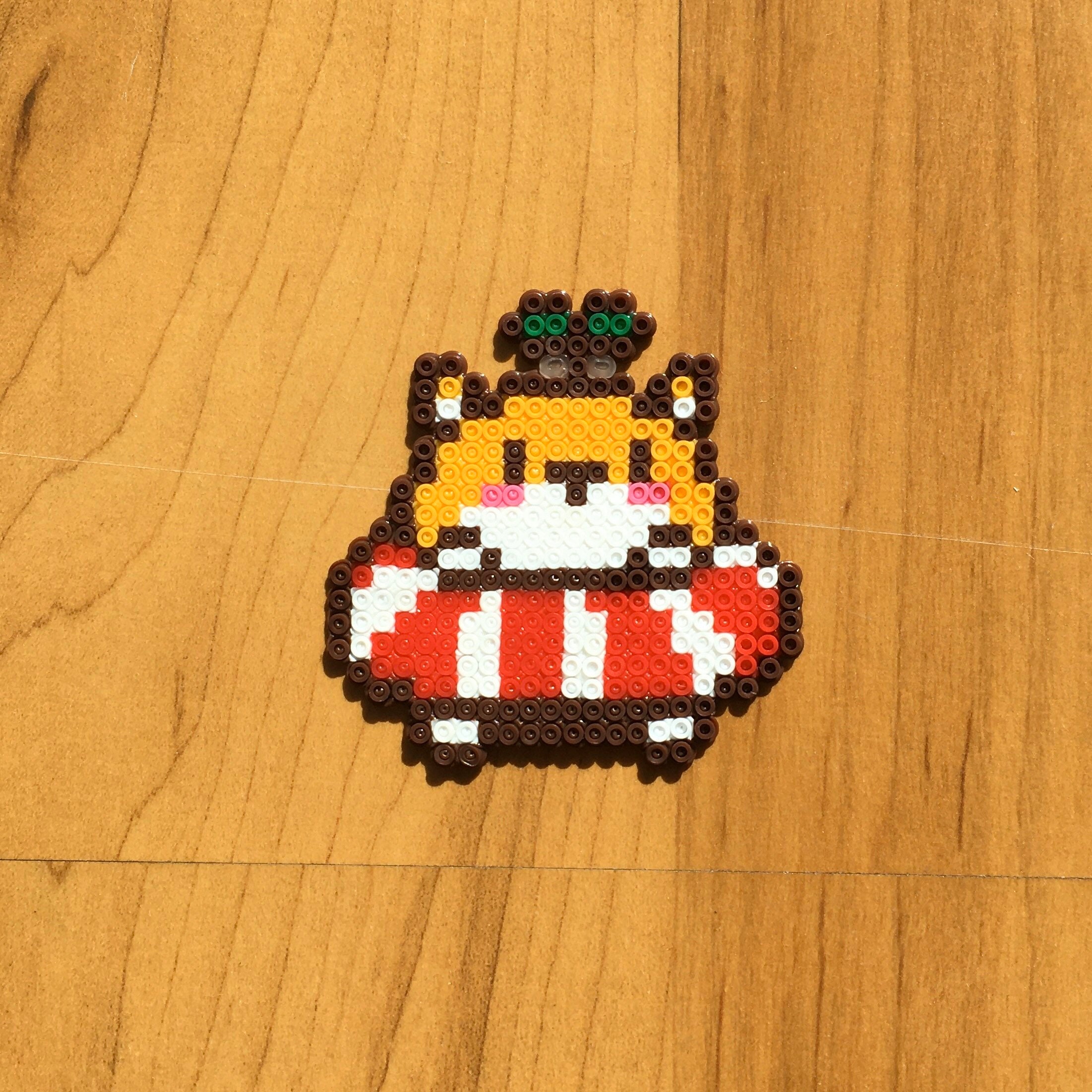 Floaty Hamster Mini Perler Beads - Etsy