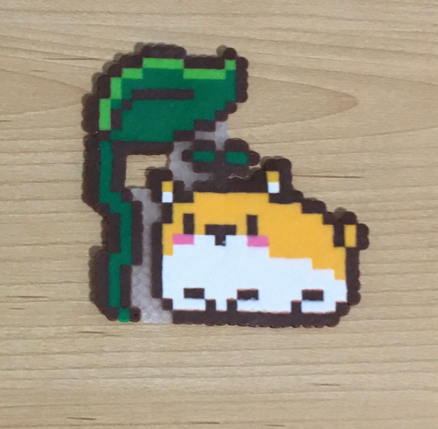 Leaf Hamster mini Perler Beads - Etsy