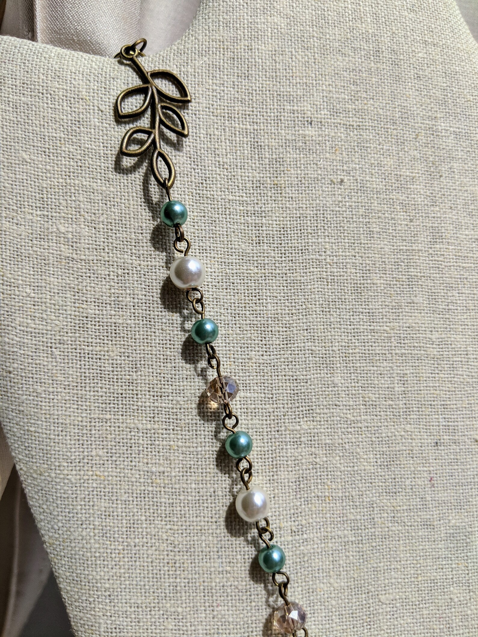 Country Chic Pearl Necklace - Etsy