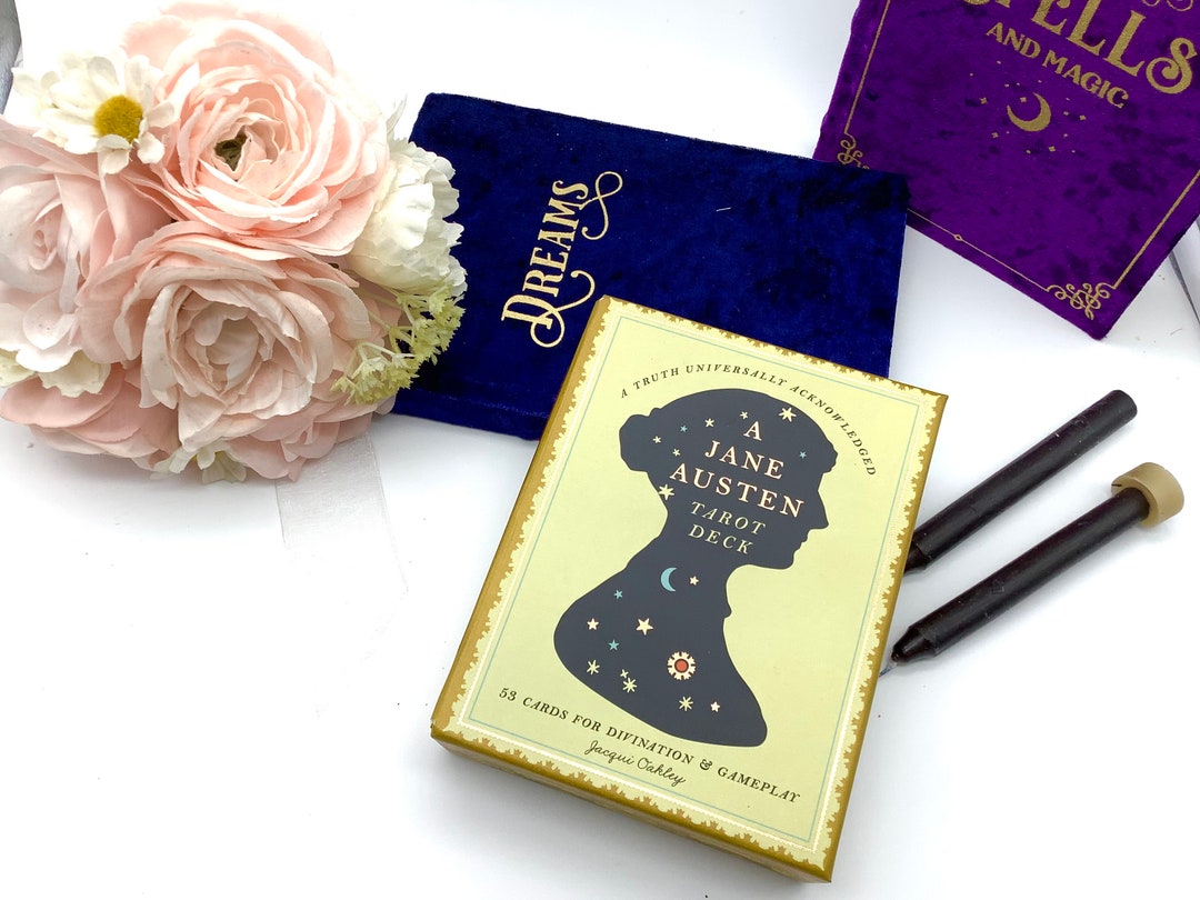 Jane Austen Tarot Card Deck and Guidebook Oracle Reiki Divination ...
