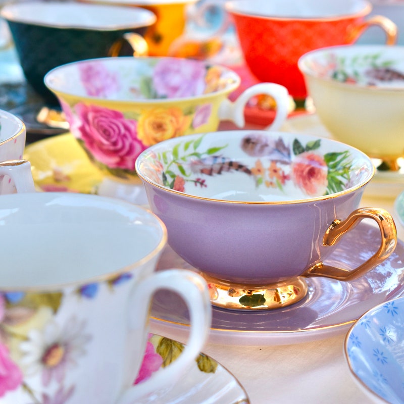 Tea Party Cups - Etsy