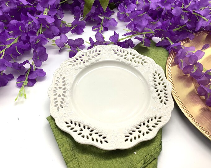 French Toile Small Plates - Etsy