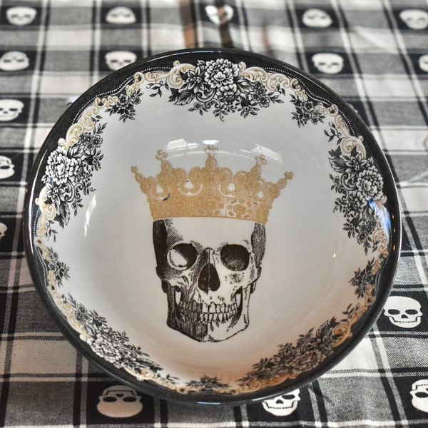 Royal Stafford Skull Dinnerware - Etsy
