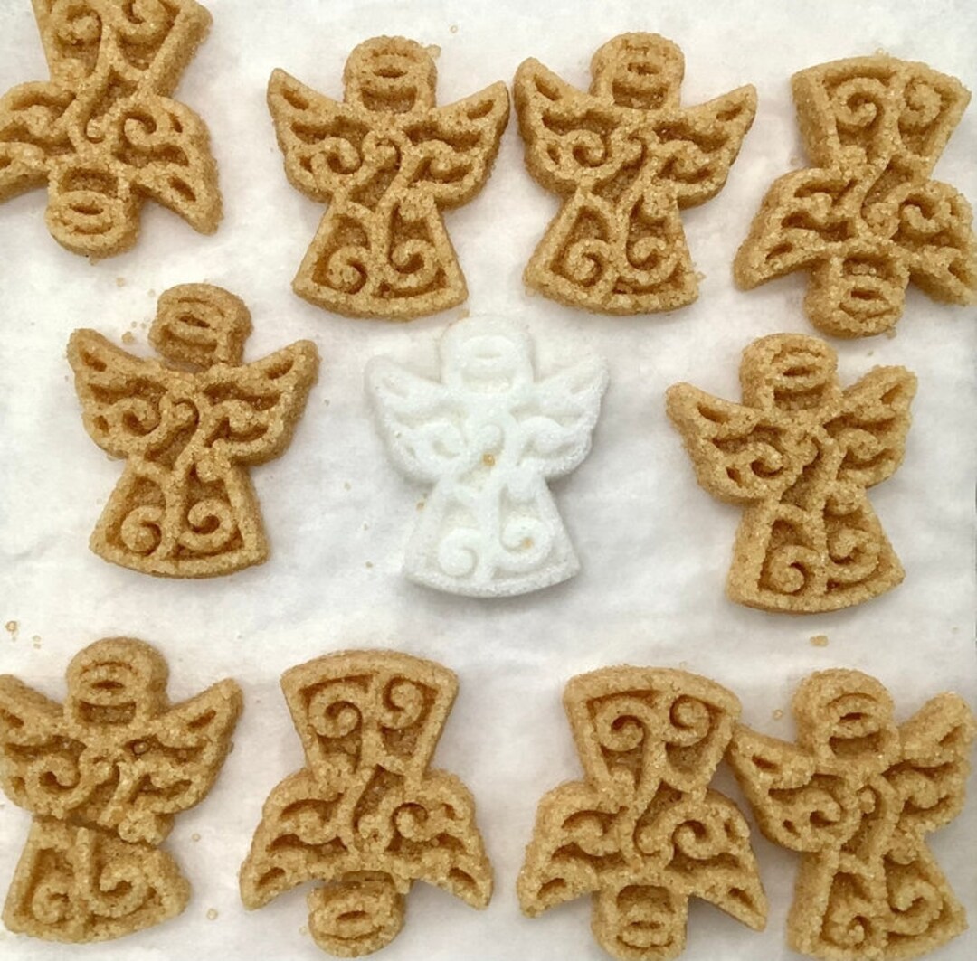 Personalized Favors Angel Shaped Sugar Cubes Gift Box 32 Count. Canasuc ...