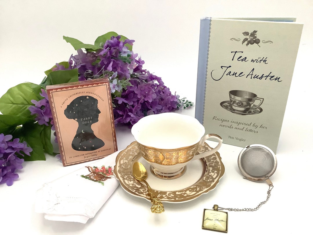 Ultimate Jane Austen Gift Tea With Jane 24 KT Gold Teacup Tarot Deck ...