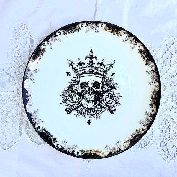 Skull Dinnerware - Etsy