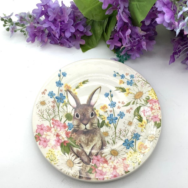 Rabbit Plate - Etsy