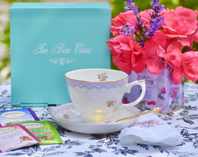 Royal Albert Old Country Roses Teapot With 4 Tea Cups and 4 Saucers - Etsy