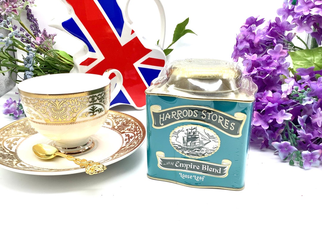 Tea. Harrods Stores Empire Blend Loose Leaf Tea Box. Archive - Etsy