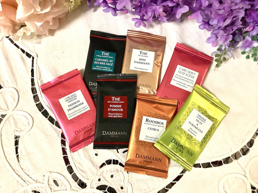 Dammann Frères French Tea Sampler DIY Tea Party Favors Catering Tea ...