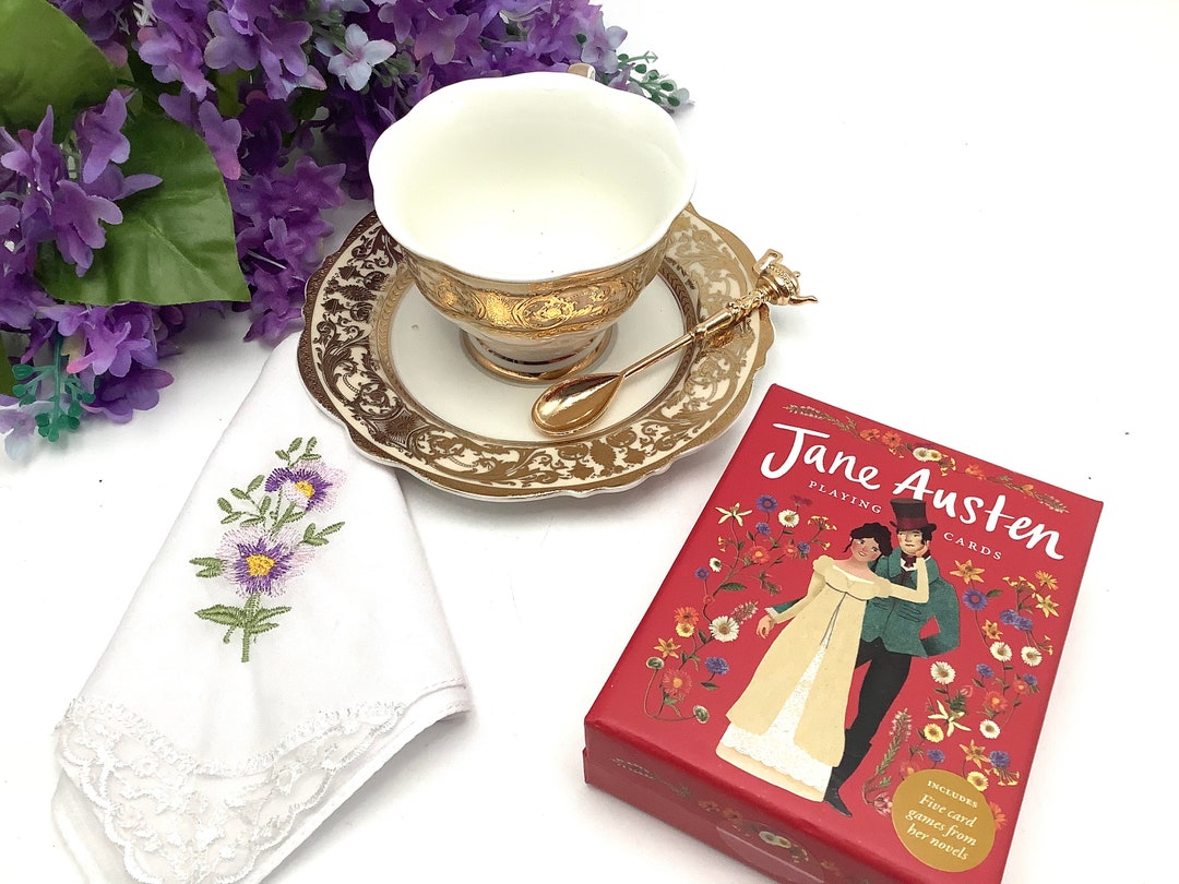 Ultimate Jane Austen Gift Tea With Jane 24 KT Gold Teacup, Gold Plated ...
