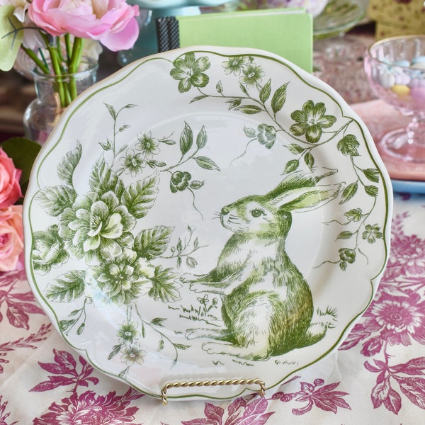 Rabbit Plate - Etsy