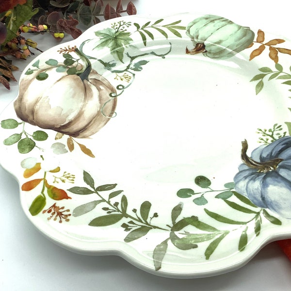 Fall Harvest Plate - Etsy