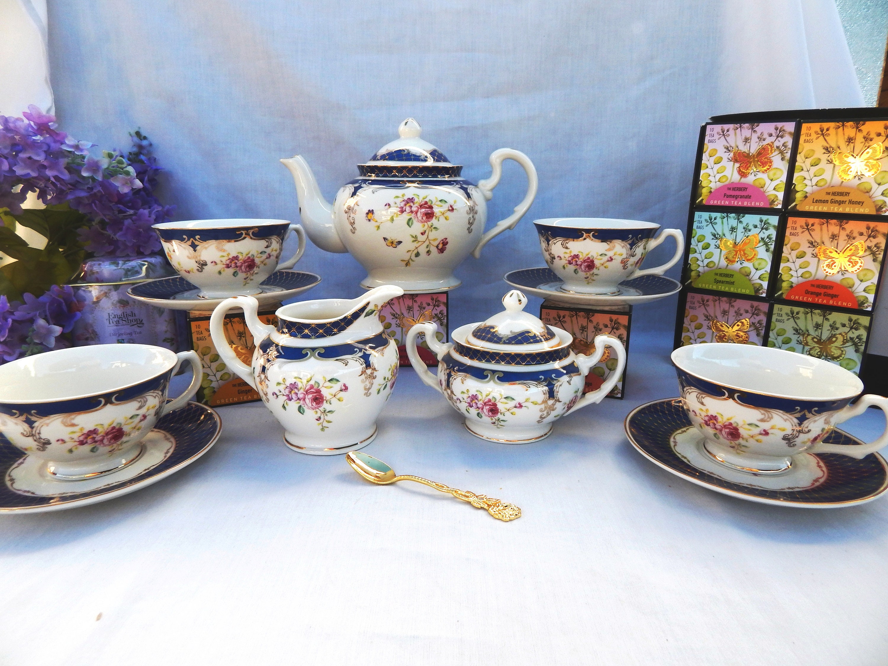 Tea Party Sets Colors Vary