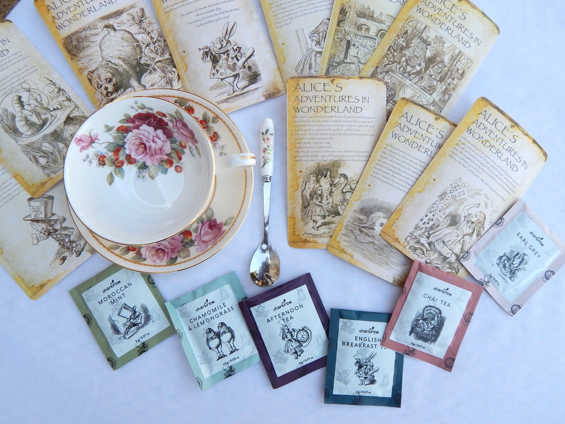 Alice in Wonderland Gift Set. Limited Edition CHARBREW Fine | Etsy