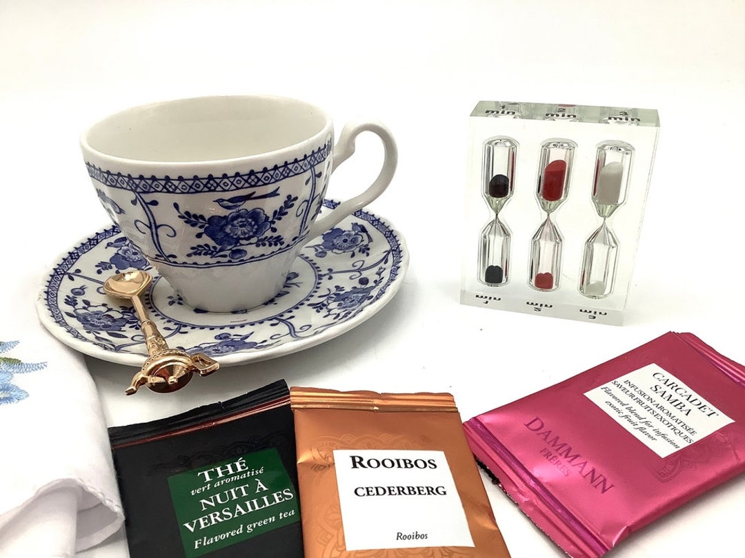 The Perfect Cup of Tea. Elegant Hourglass Tea Timer, Tea Party Favors ...
