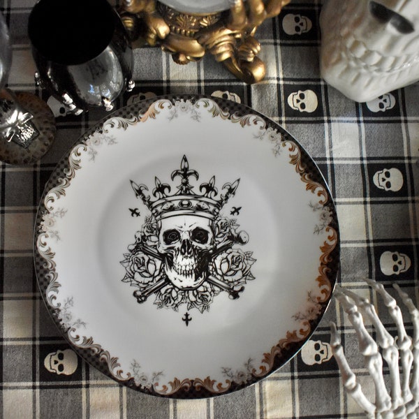 Skull China Set - Etsy