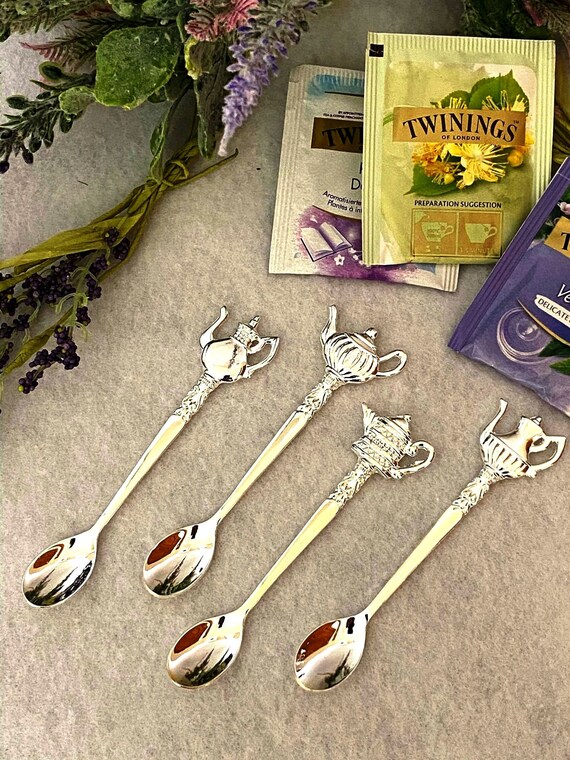 Teaspoon for Tea. New Silver Plated Set of Spoons to Match - Etsy