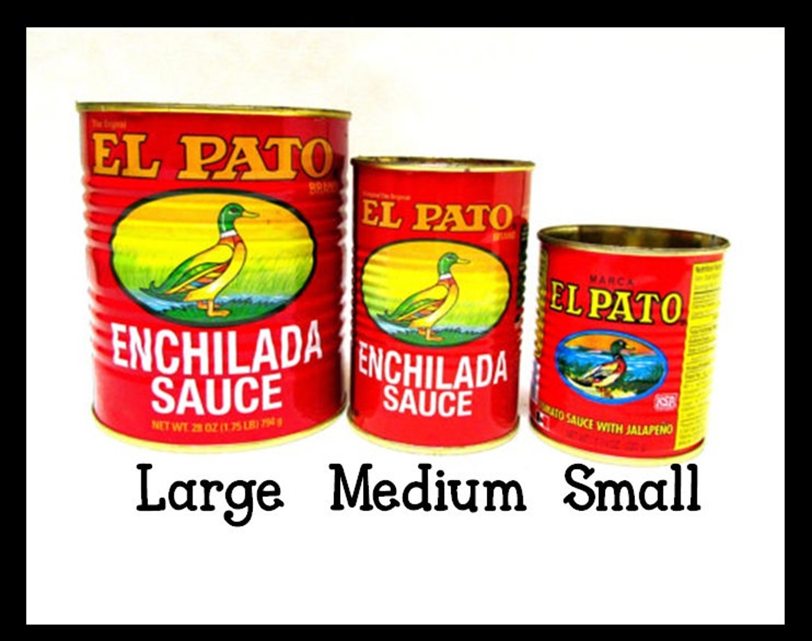 El Pato Place Settings Escort Cards. Small Mexican Cans. | Etsy