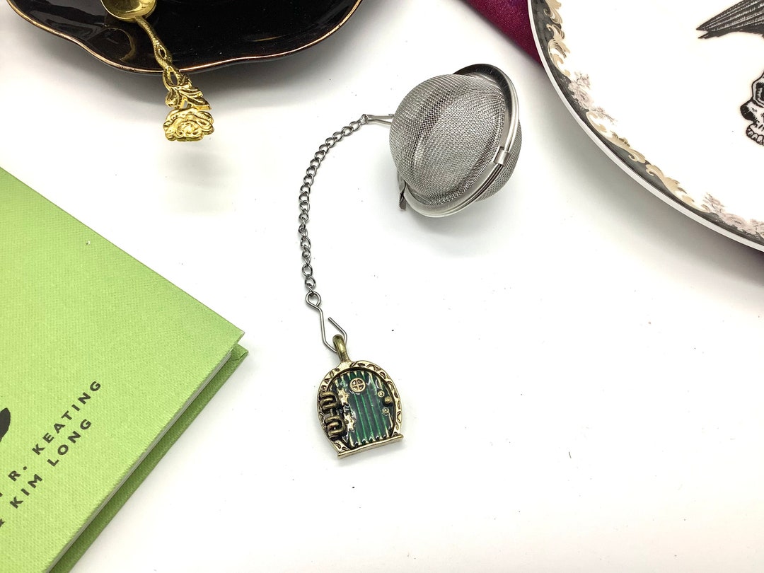 Tea Ball Gift Set Infuser the Hobbit Back Door and Poem. Premium ...