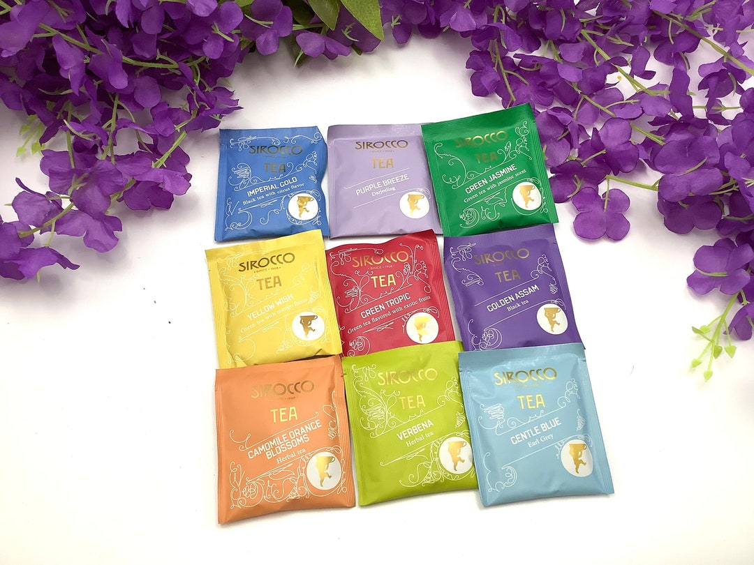 Sirocco Switzerland Tea Sampler for DIY Tea Party Favors Catering Tea ...