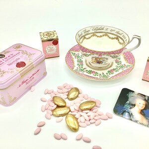 Marie Antoinette Tea Party Favor Paris France Tea Box With Black Tea ...