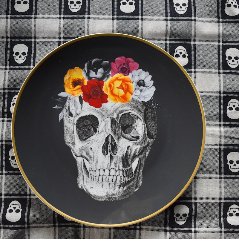 Skull Dinnerware - Etsy