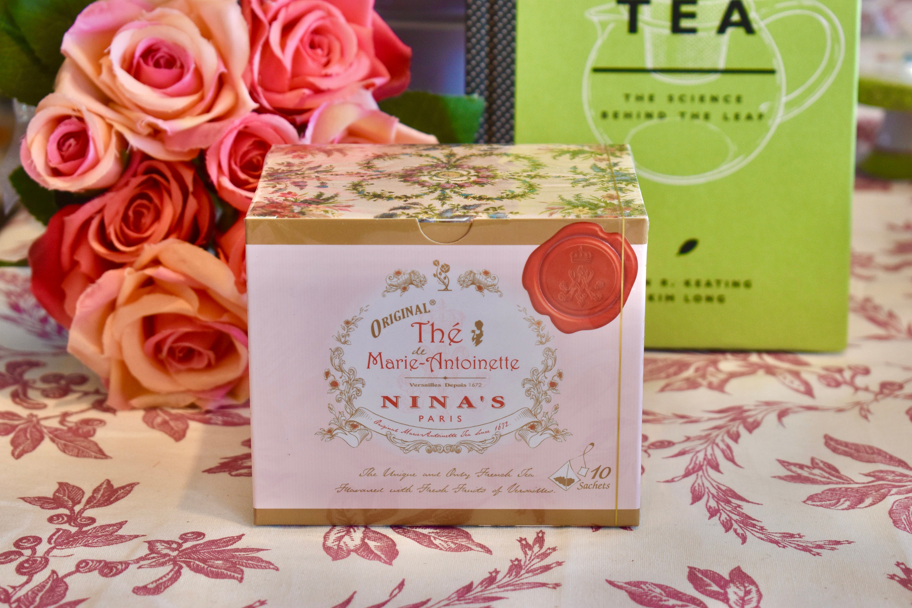 Tea the De Marie Antoinette Nina Paris 18 Individually Boxed Sachet Tea ...