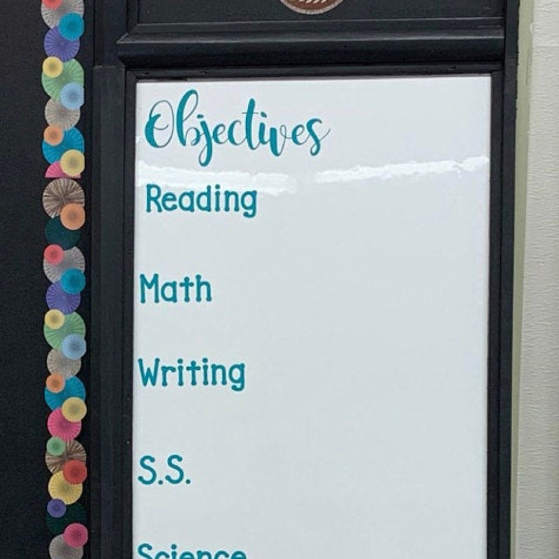 Whiteboard Decals - Etsy